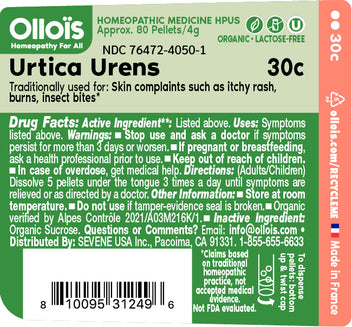 Urtica Urens - Shop Homeopathic Medicine Online | Olloïs